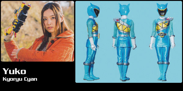 Yuko Fukui, Kyoryu Cyan